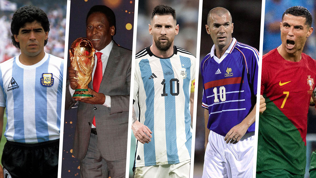 ¿Cuáles son los cinco jugadores de fútbol que han marcado una época ...